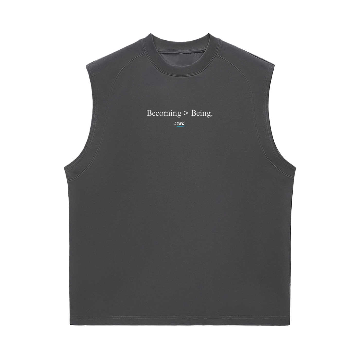 Becoming > Being Quick-Dry Oversized Singlet – ShopLGNC